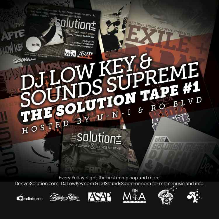 DJ Low Key & Sounds Supreme – The Solution Tape #1 (mixtape) | repreZent